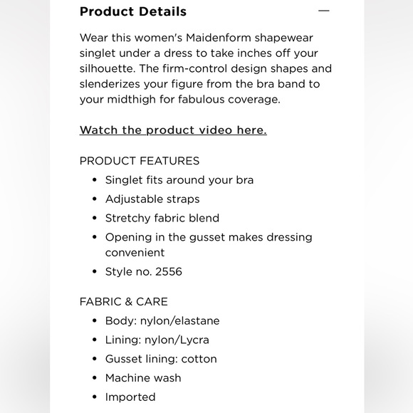 Maidenform | Intimates & Sleepwear | Maidenform Wear Your Own Bra Firm ...